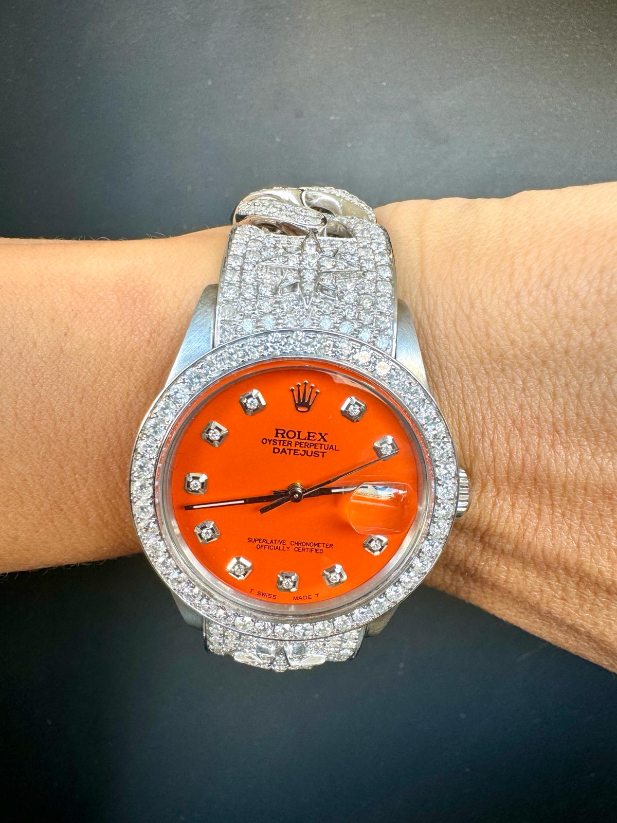 Limelight Nova | Customised Watches | Custom 35mm Diamond Rolex by ...