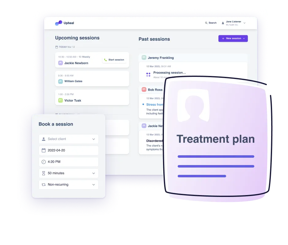 Upheal | AI-powered therapy notes