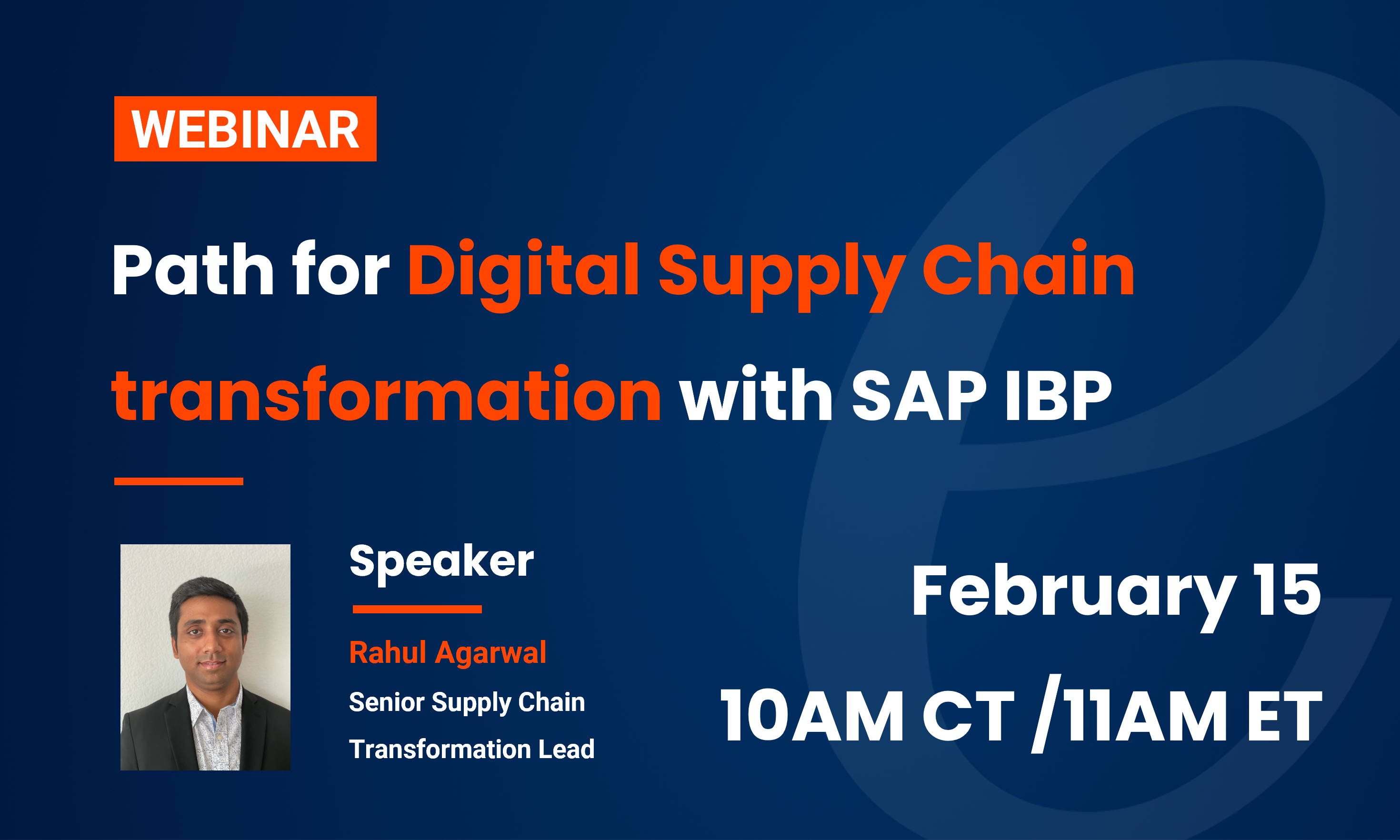 Path for Digital Supply Chain transformation with SAP IBP | Syskoplan Reply