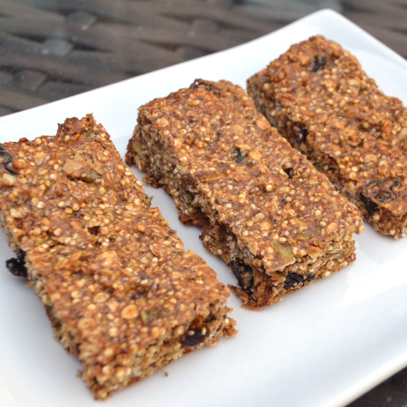 Quinoa Omega Bars Recipe | Risa Groux Nutrition