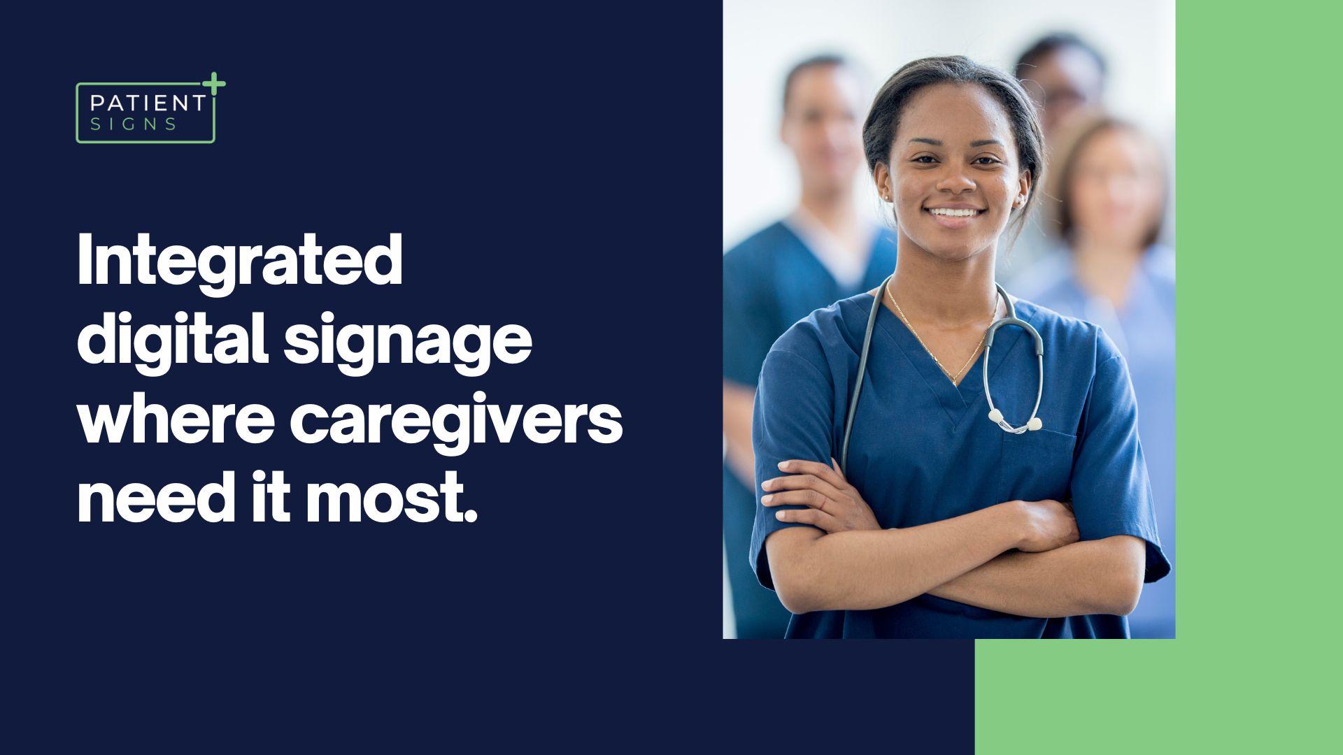 Patient Signs - Integrated Healthcare Signage