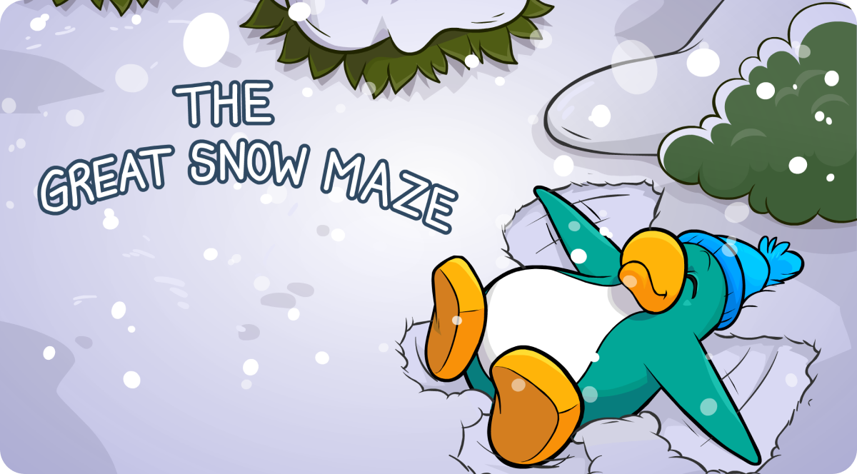 The Great Snow Maze on 11/8! | Club Penguin Legacy