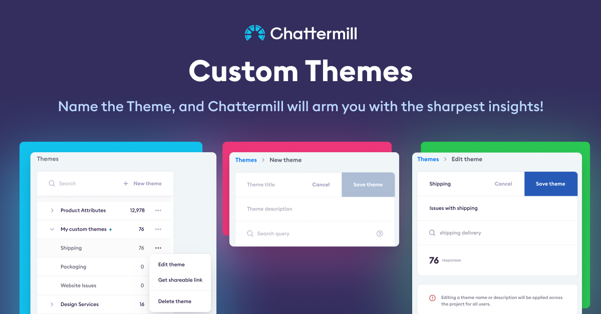 Custom Themes: Our Theme Structure Just Got Flexible - Chattermill