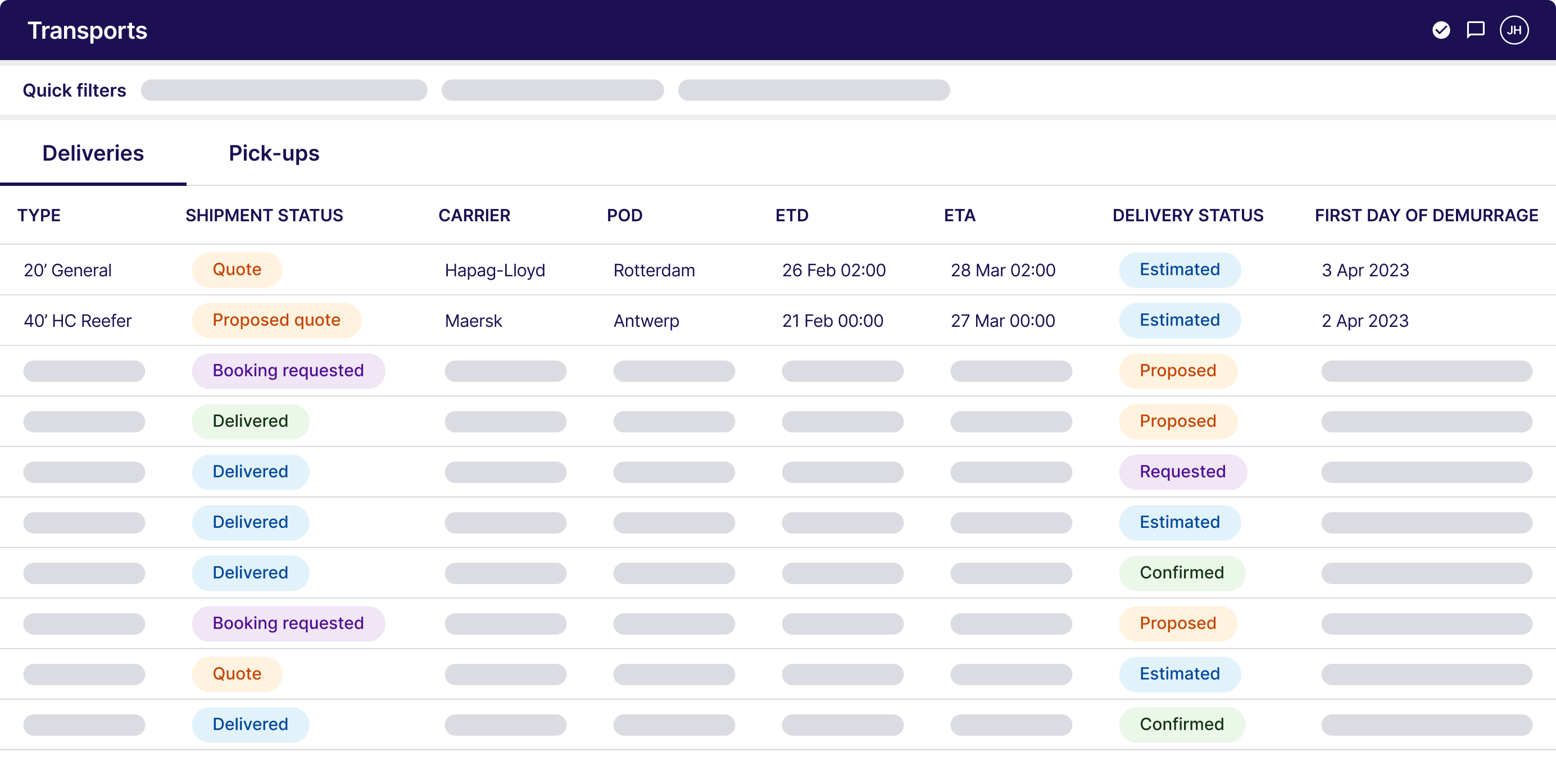 Digital Ocean Freight Forwarding | Shypple Services