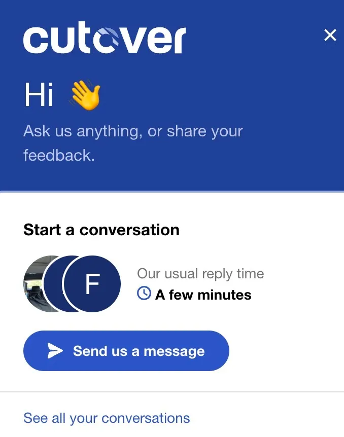 Cutover Developer Portal | Support