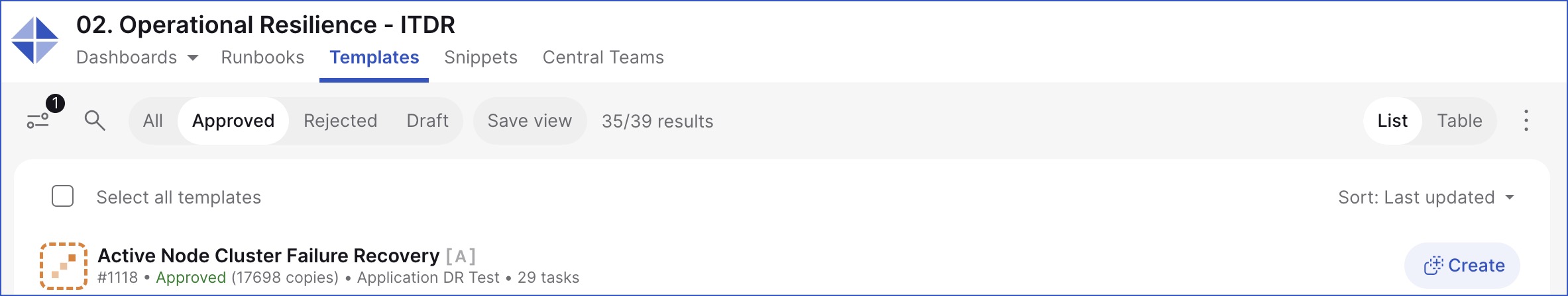 Cutover API | Examples | How to copy and start a runbook from a template