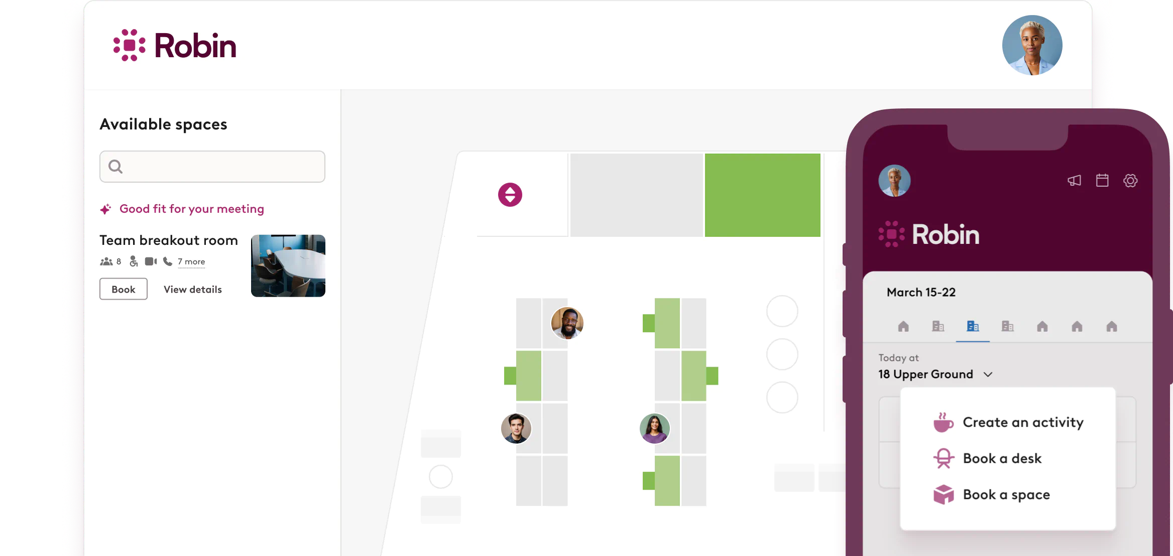 Workplace Software for Creative Agencies | Robin