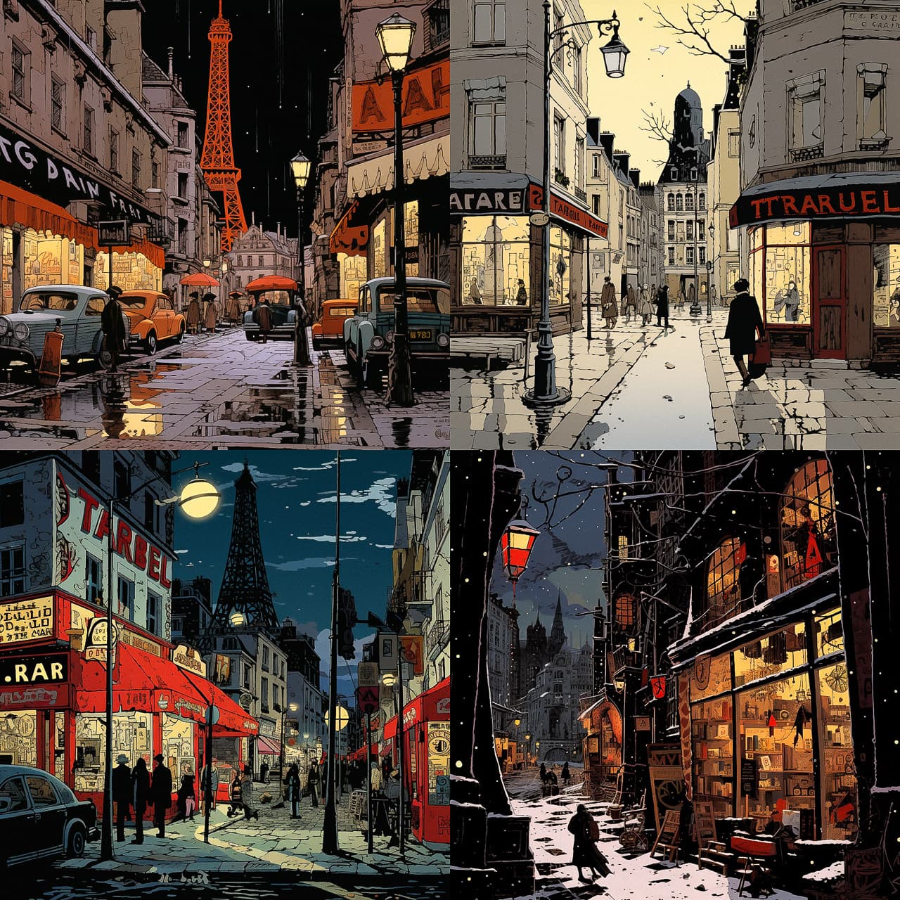 Jacques Tardi AI Art Style - Exploring the French Graphic Novel ...