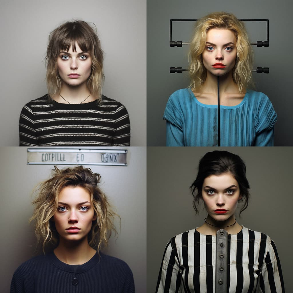 Mugshot AI Art Style: Explore Unique Mugshot Style in AI Art - Mugshot ...