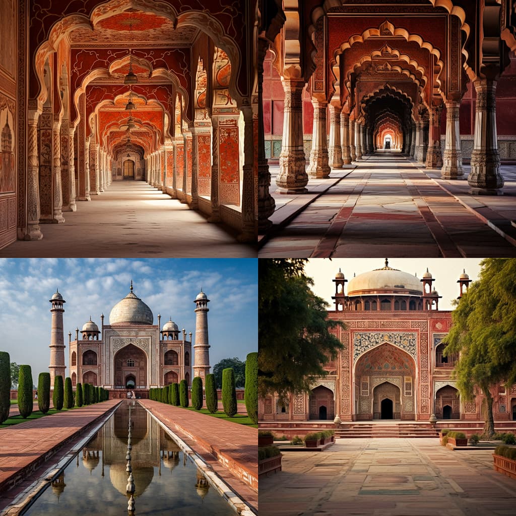 Mughal Architecture AI Art Style Timeless Masterpieces For AI Art