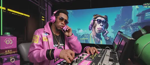 Genius Monkey Studios Stable Diffusion prompt - Midjourney