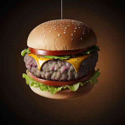 Juicy Burger Photo Stable Diffusion prompt - Midjourney