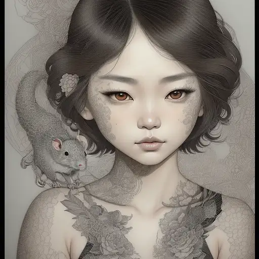 Ink Rat Urban Stable Diffusion prompt - Midjourney