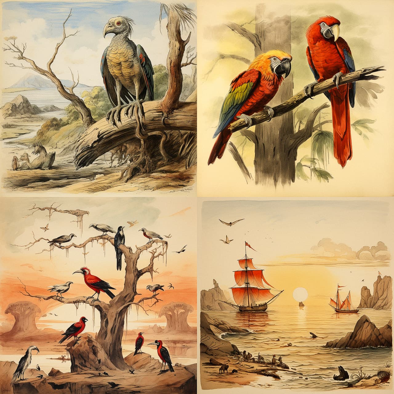 Edward Lear AI Art Style - Whimsical Delight - Edward Lear Stable ...