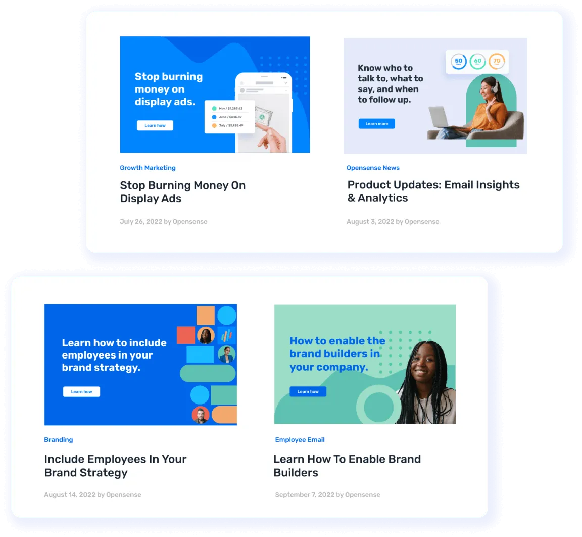 Opensense | The smarter way to send email.