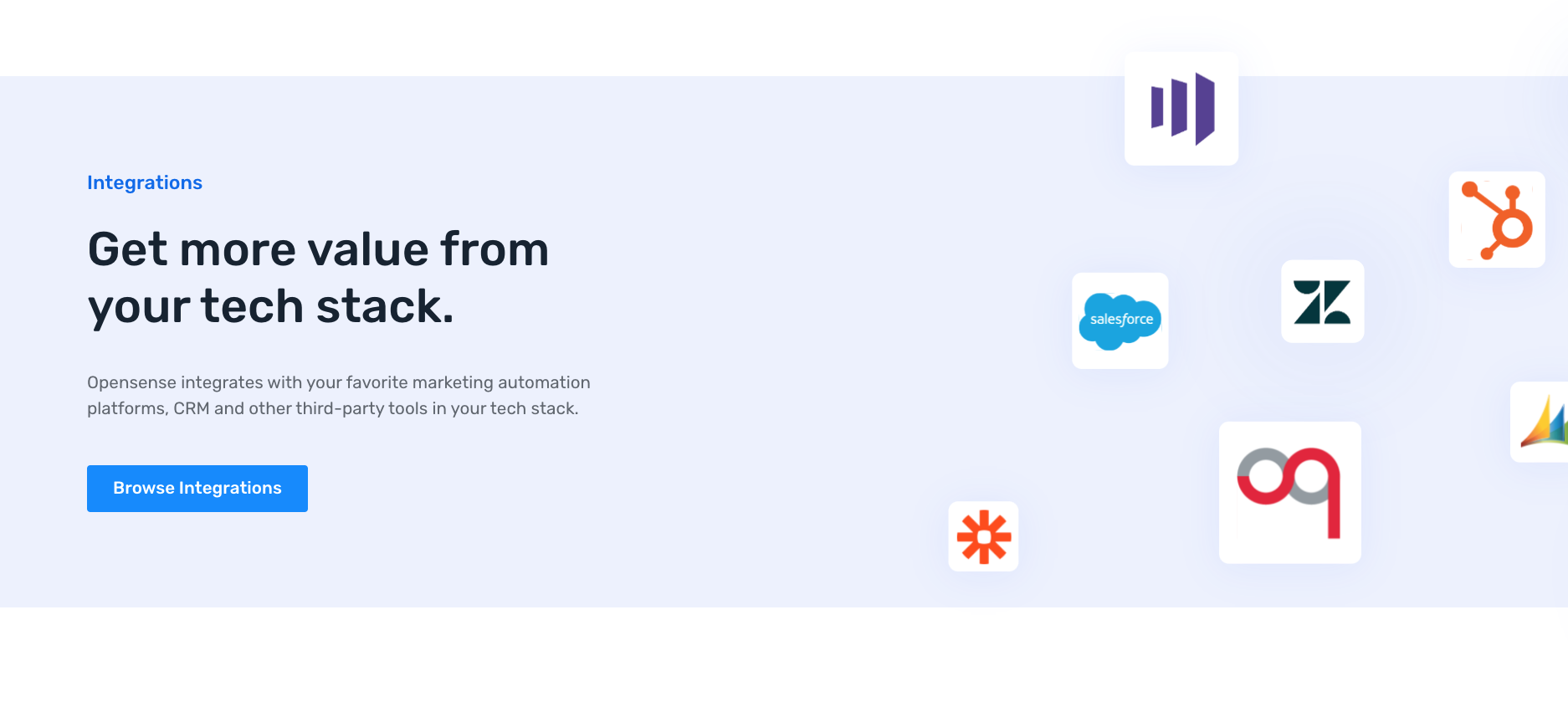 Opensense Integrations