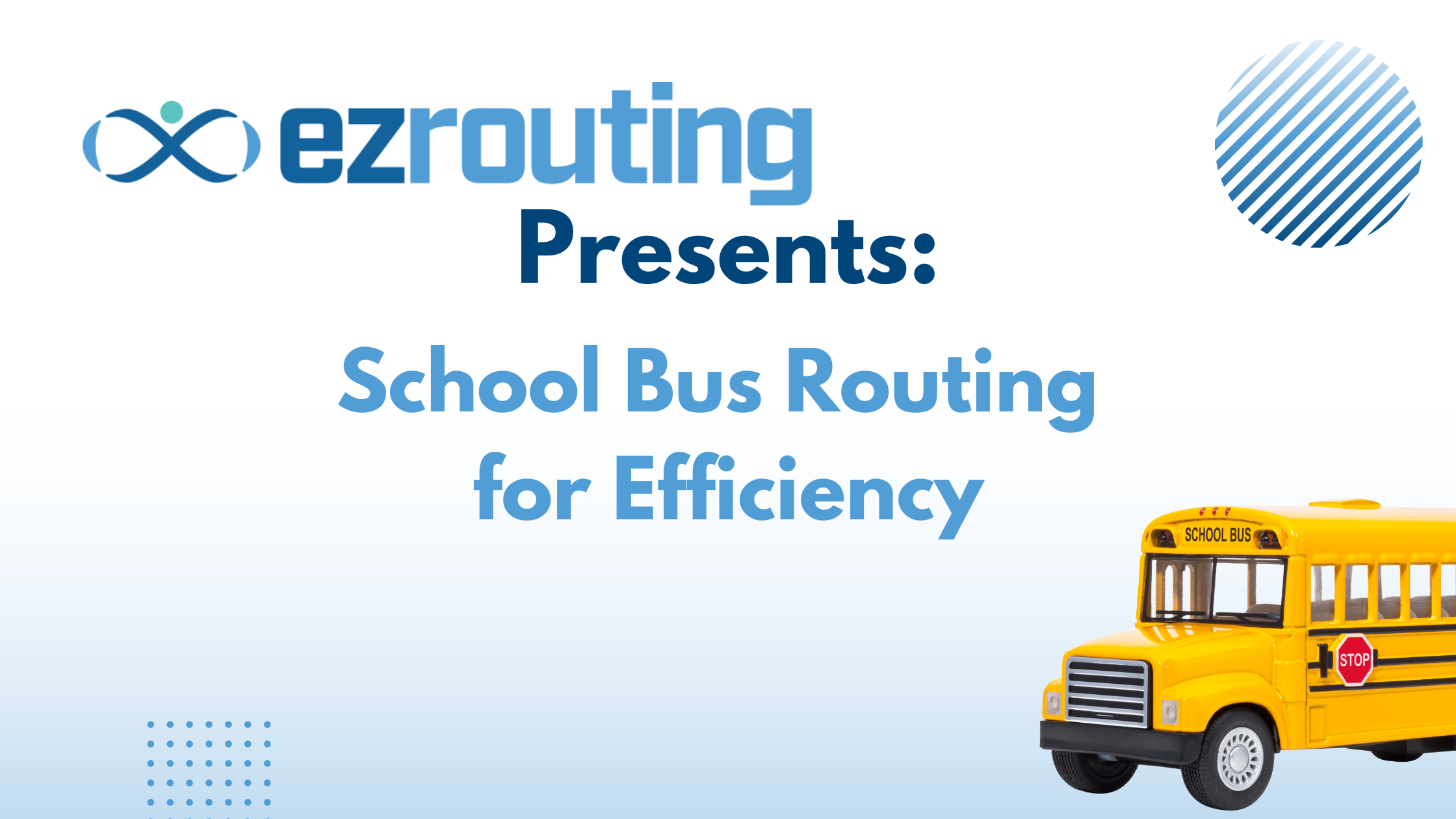 Optimizing your School Bus Routes for Efficiency
