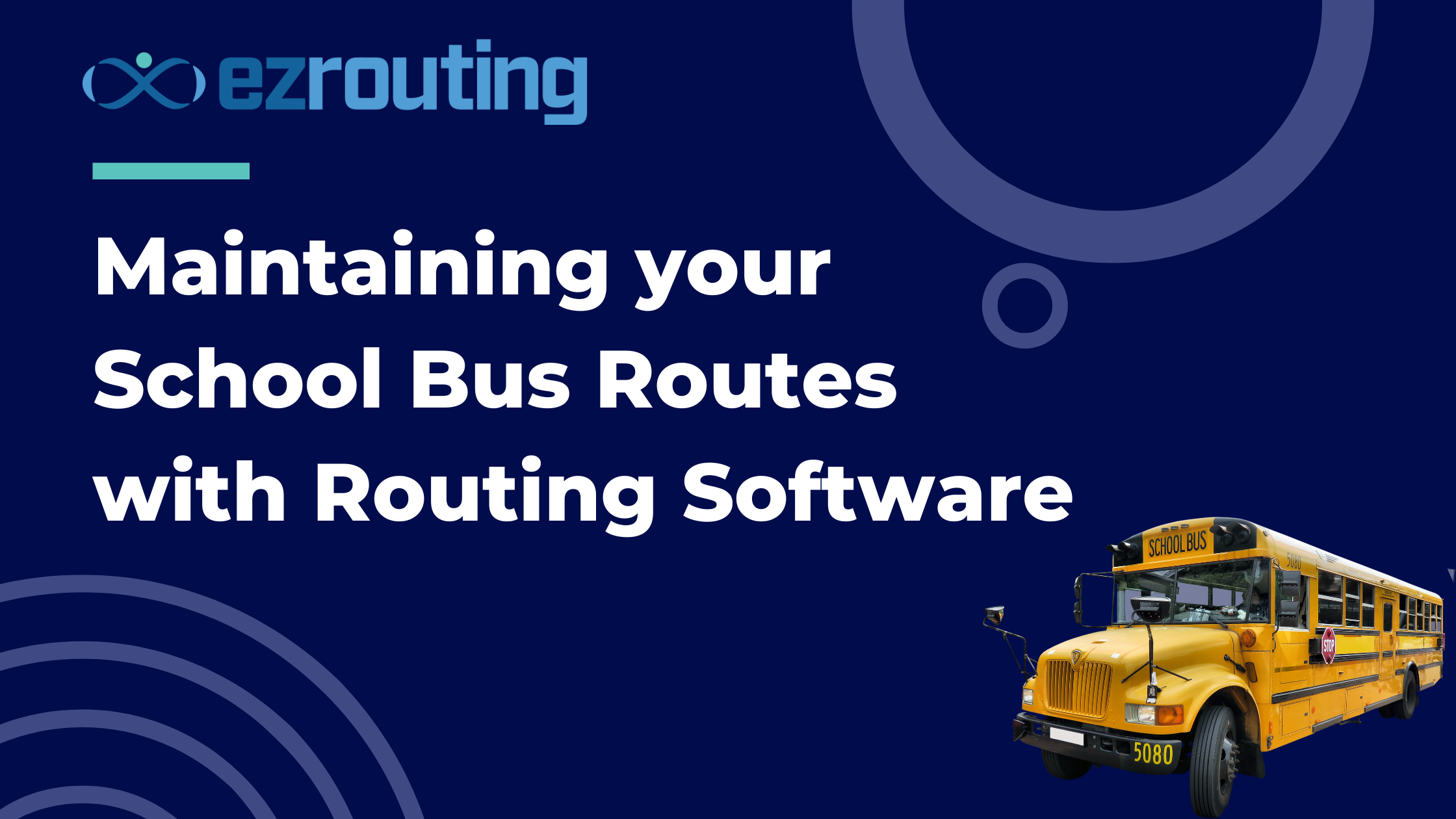 Maintaining Your Bus Routes with Software