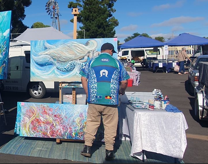 Troy Rigby Artworks | Byron Markets | Byron Community Centre