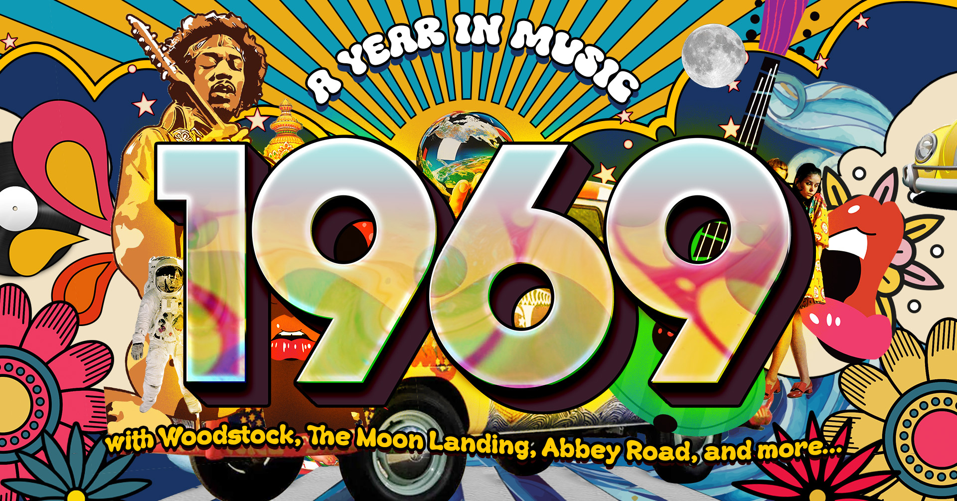 '1969 - A Year in Music' | Byron Theatre | Byron Community Centre