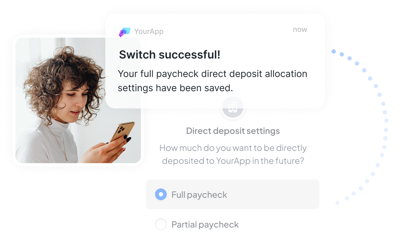 Deposit Switch | Pinwheel