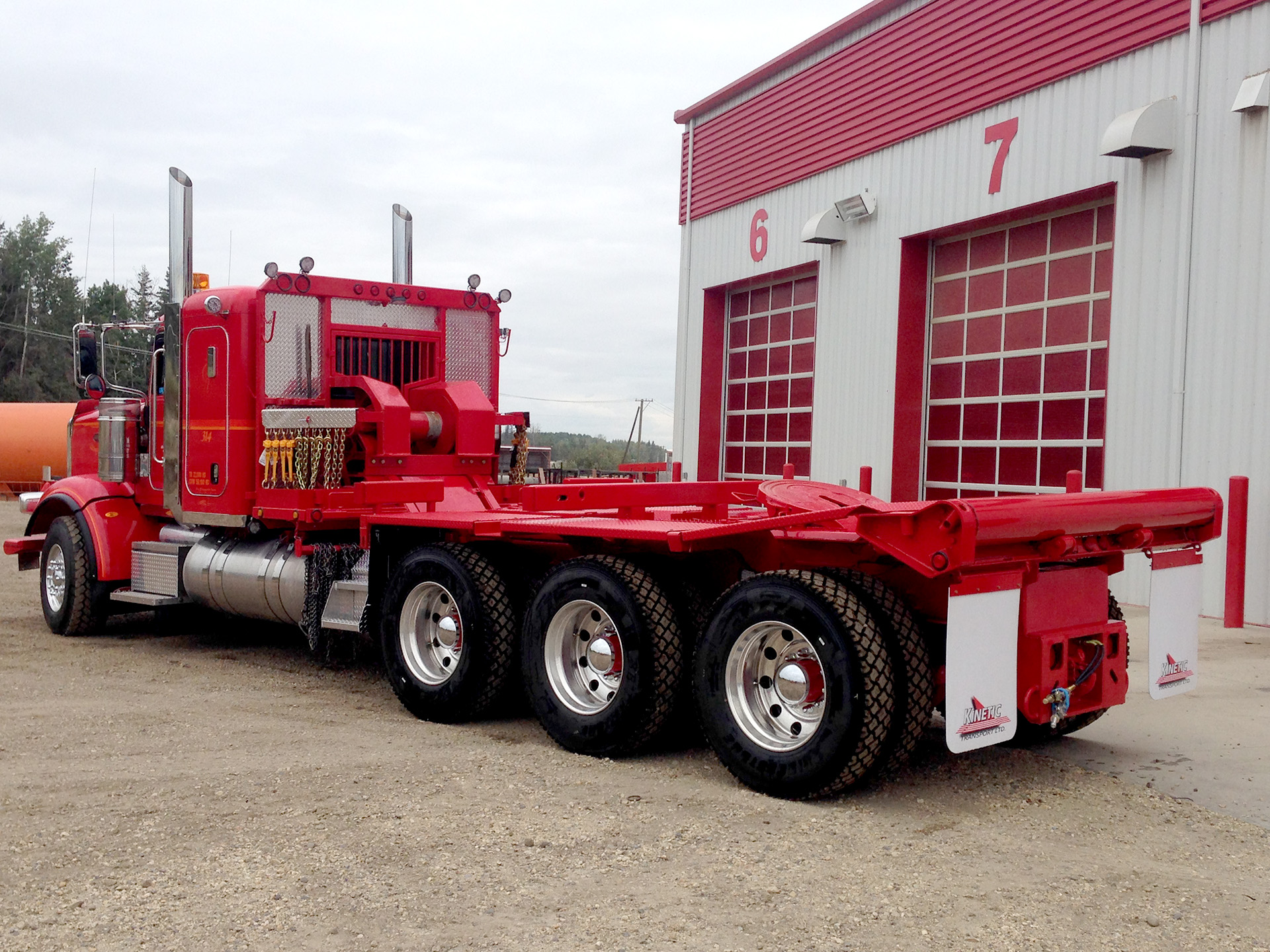 Kinetic Transport Fleets