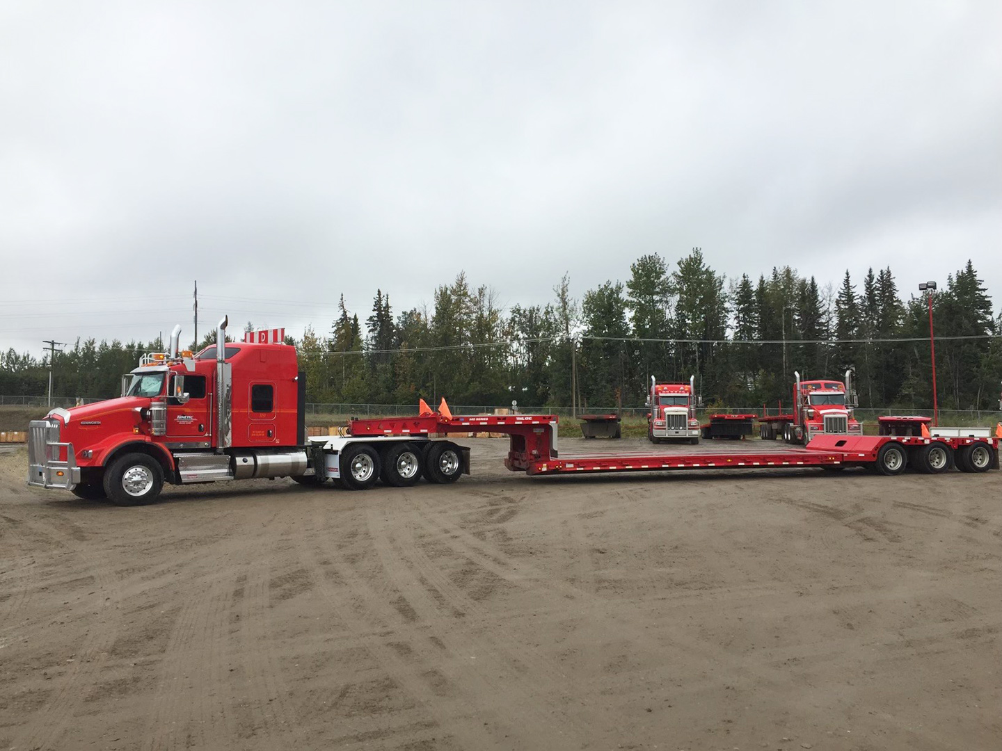 Kinetic Transport Fleets