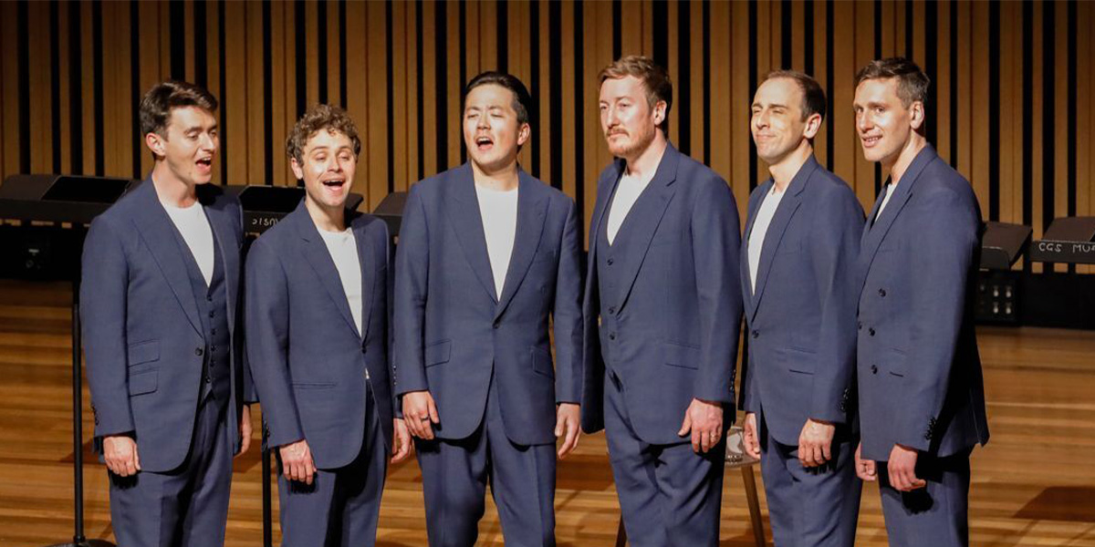 The King’s Singers are ‘Back! In Harmony’ in Australia and New Zealand