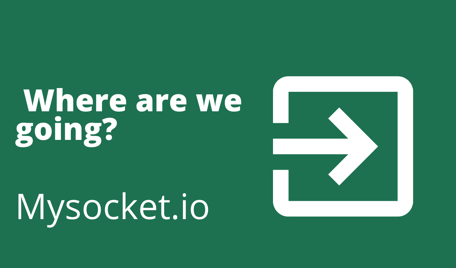 What is Mysocket and where are we going? | Border0