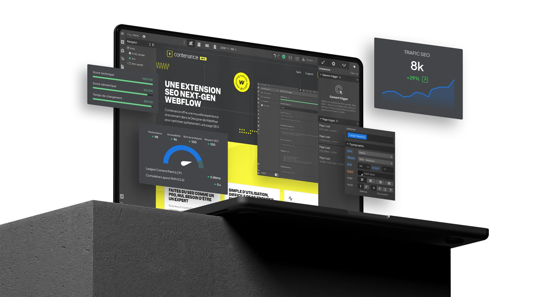 Agence Webflow pour créer un site SEO ultra-performant