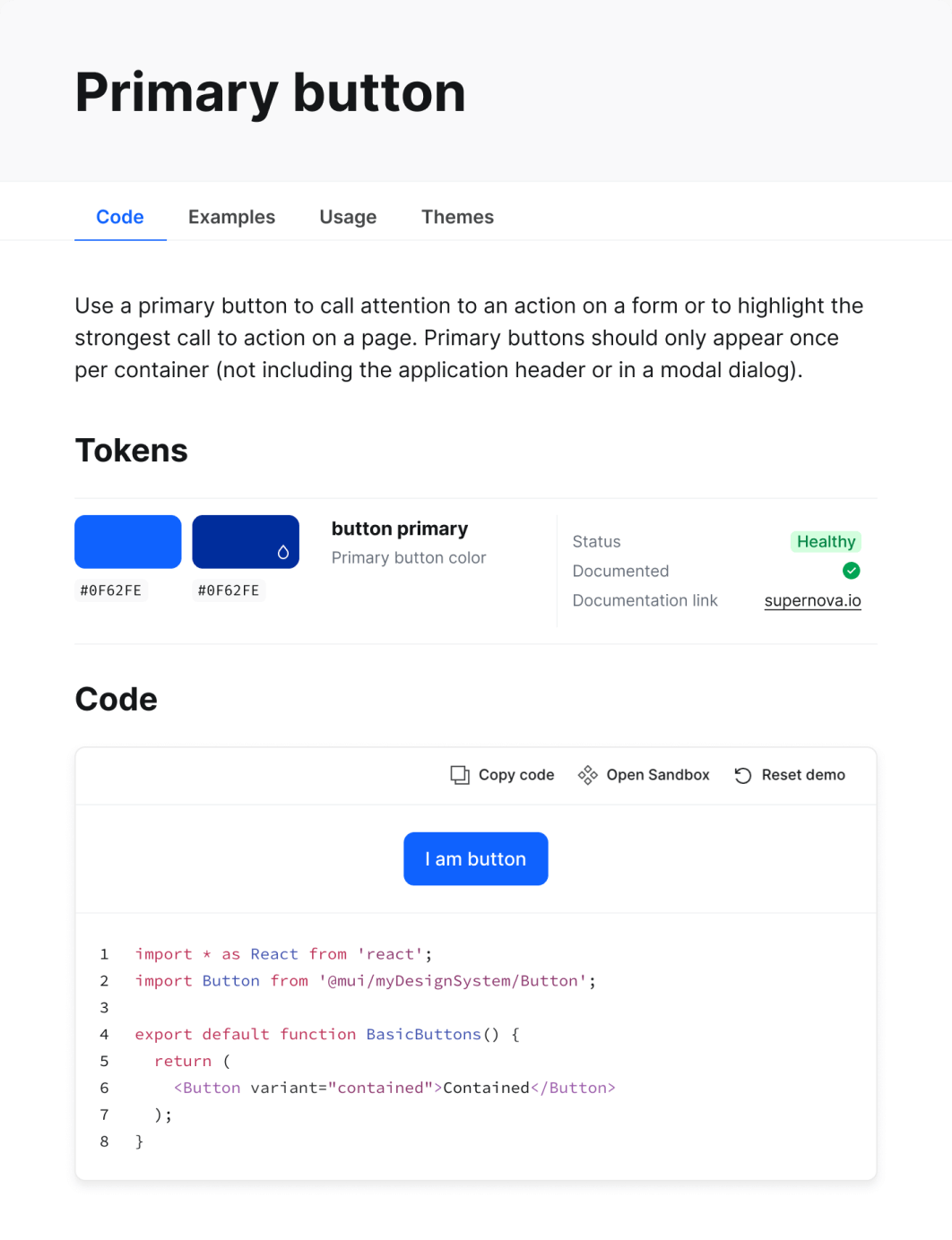 Design System Management