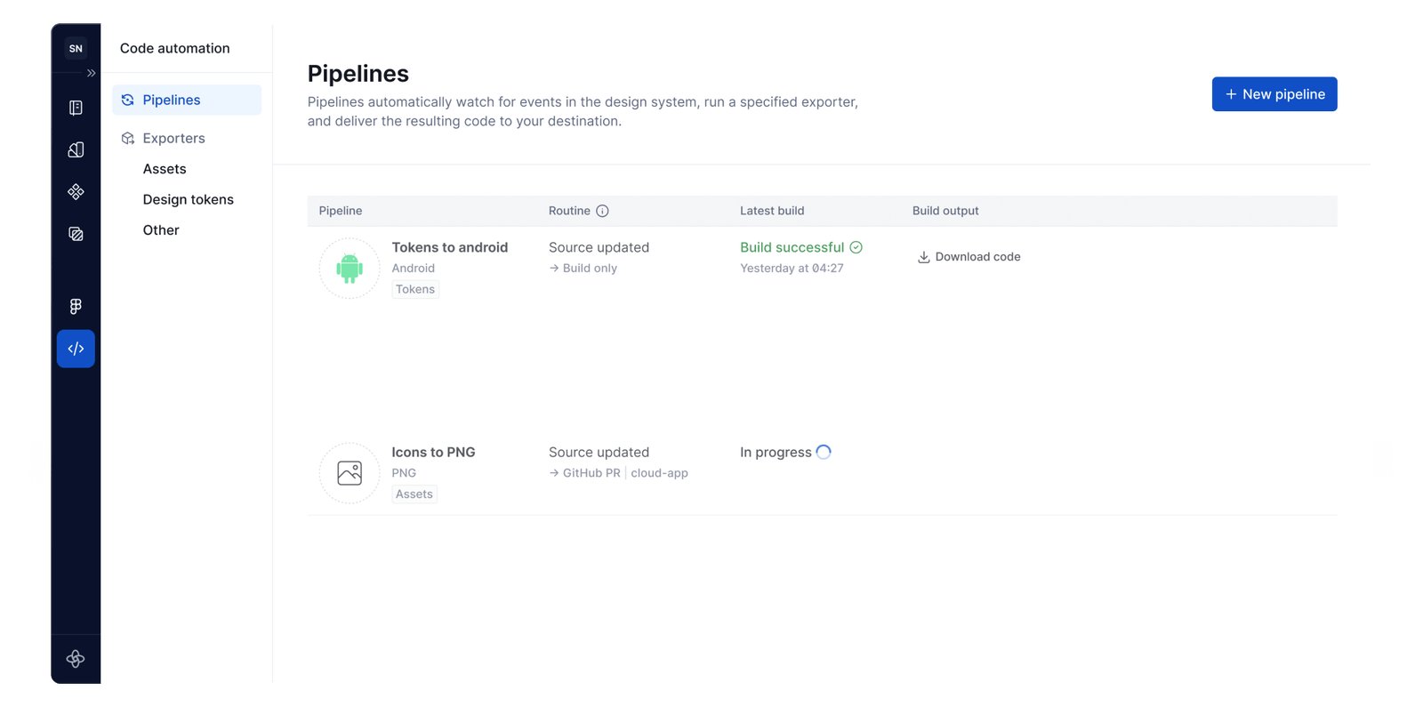 Design System Code Automation