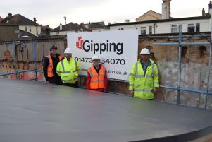 Topping out of Starlings project in Dovercourt