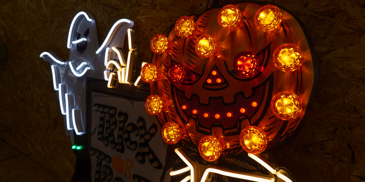 The Sign Ghouls: Illuminating the Dark Art of Spooky Signage - The Sign ...