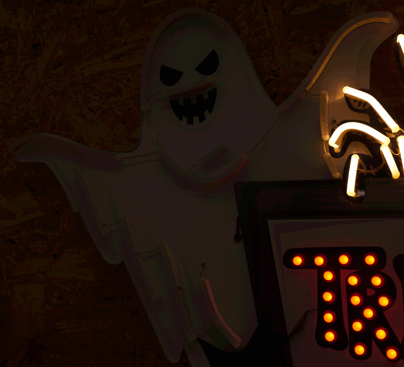 The Sign Ghouls: Illuminating the Dark Art of Spooky Signage - The Sign ...