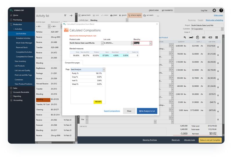 Seed Management Software for Seed Producers