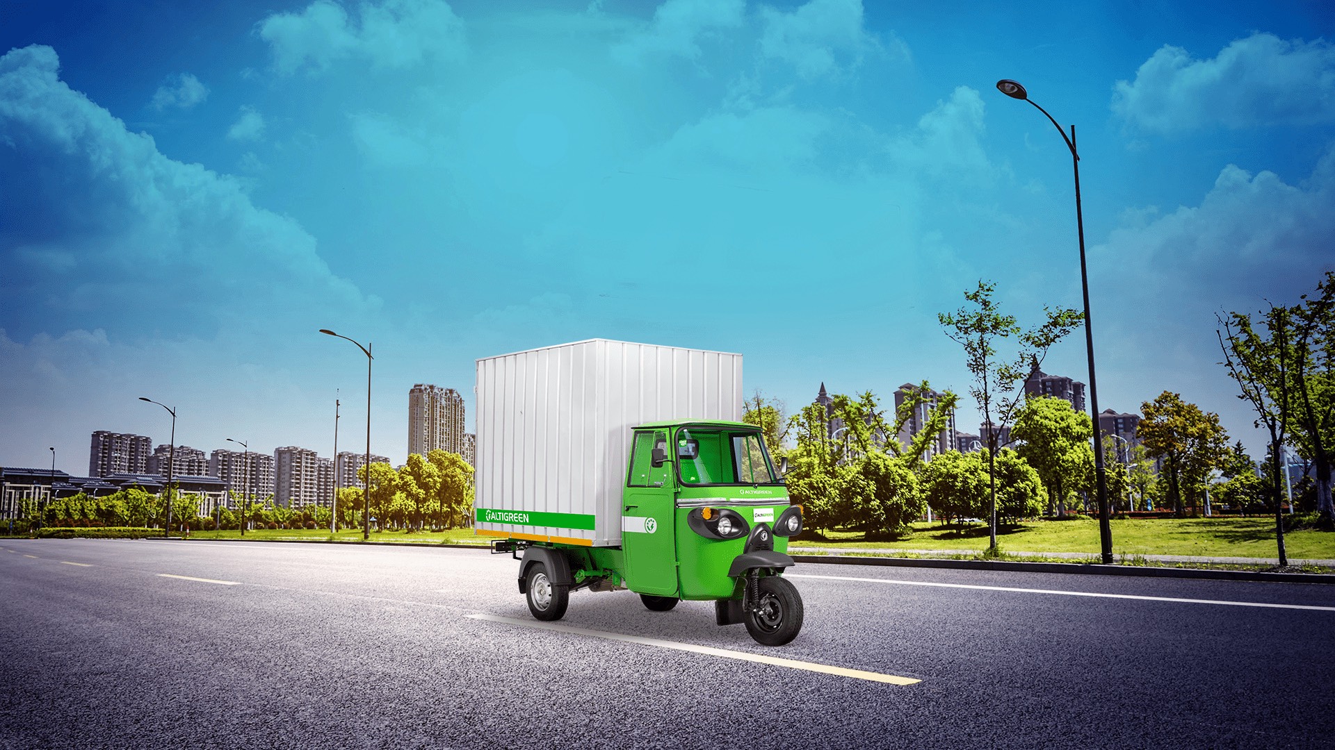 FEATURES OF A 3-WHEELER CARGO EV