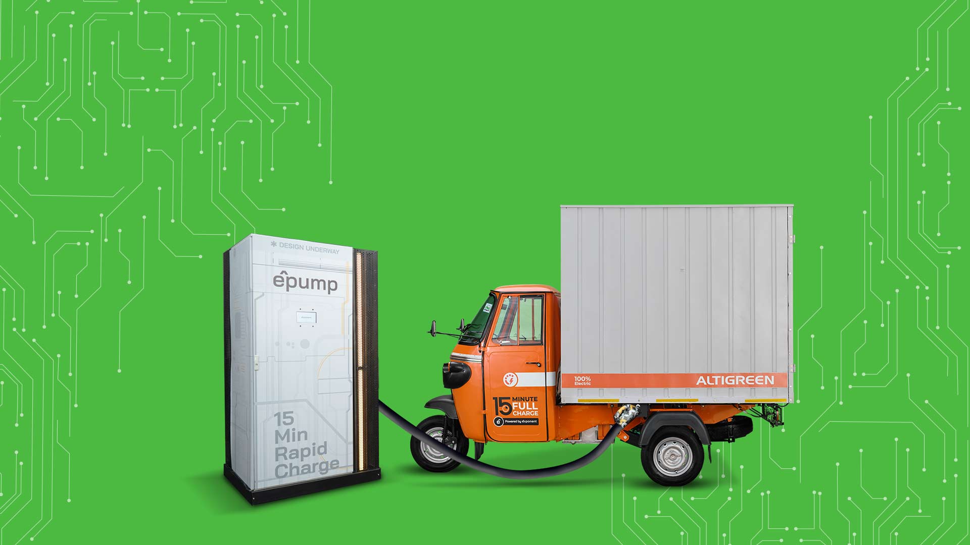 neEV TEZ - 0 to 100% charge in 15 minutes with rapid charging