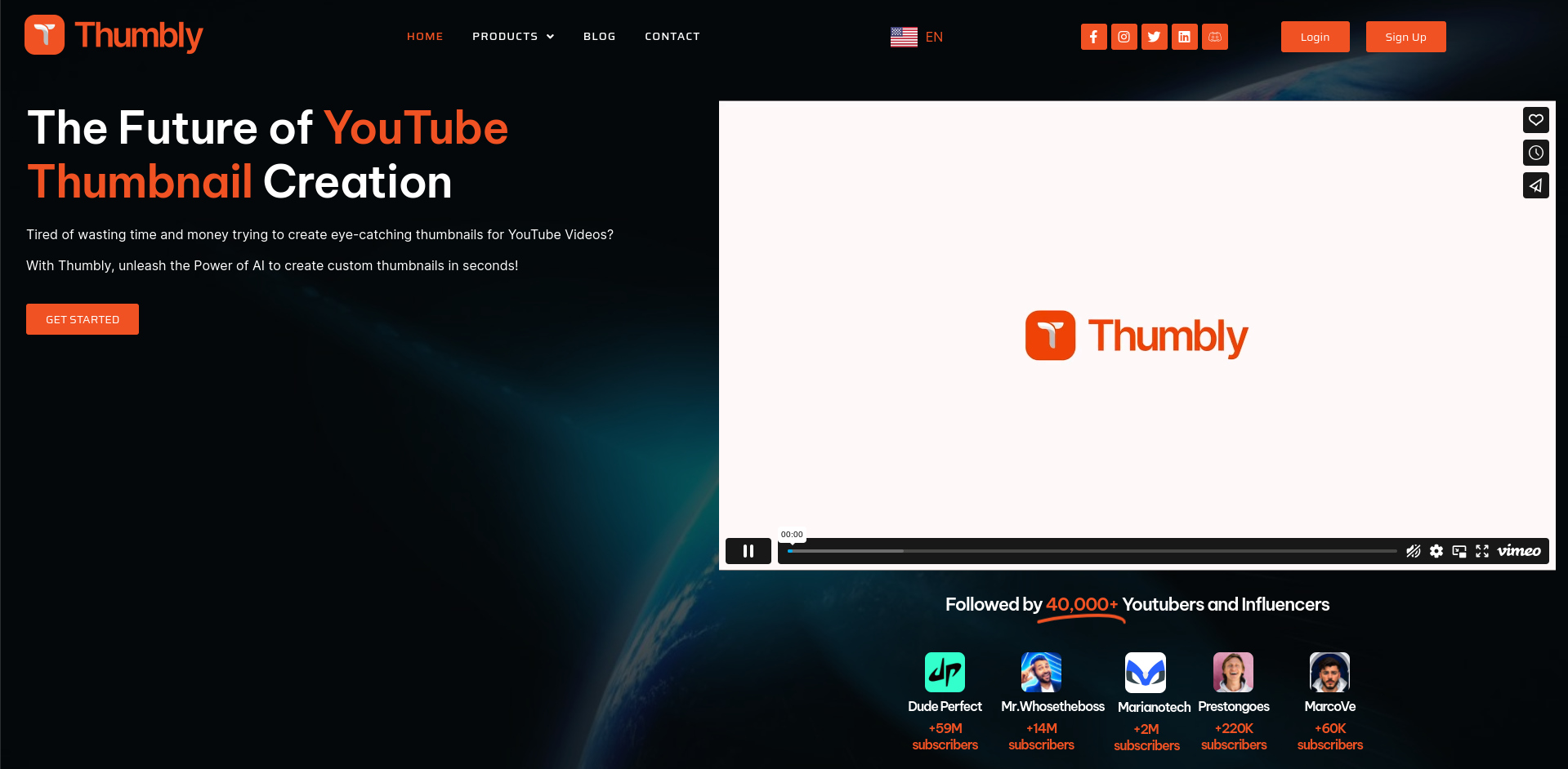 Thumbly: AI Thumbnail Creation