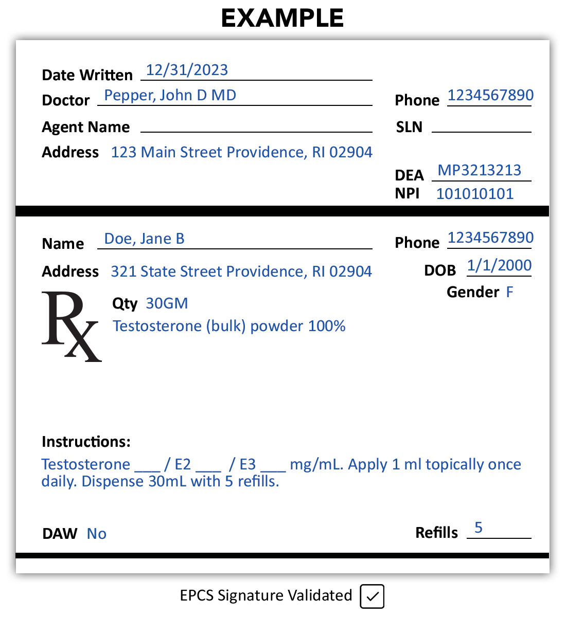 How to Prescribe Testosterone w/ DHEA, E2, E3 Topicals | Tutorials ...