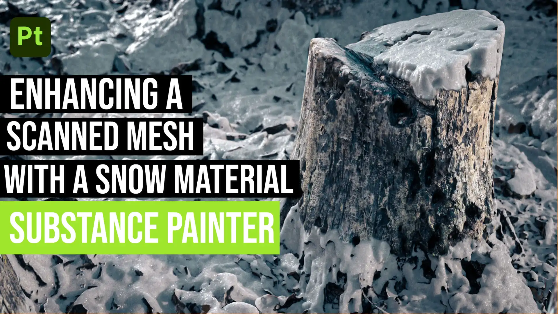 Tutorial: Create realistic snow material in Substance Painter
