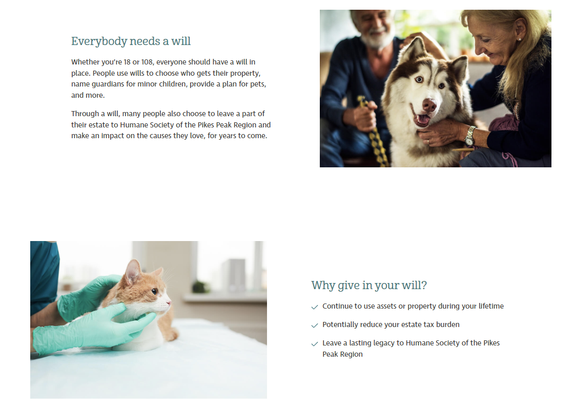 Creating a planned giving microsite | Blog | Resources | FreeWill