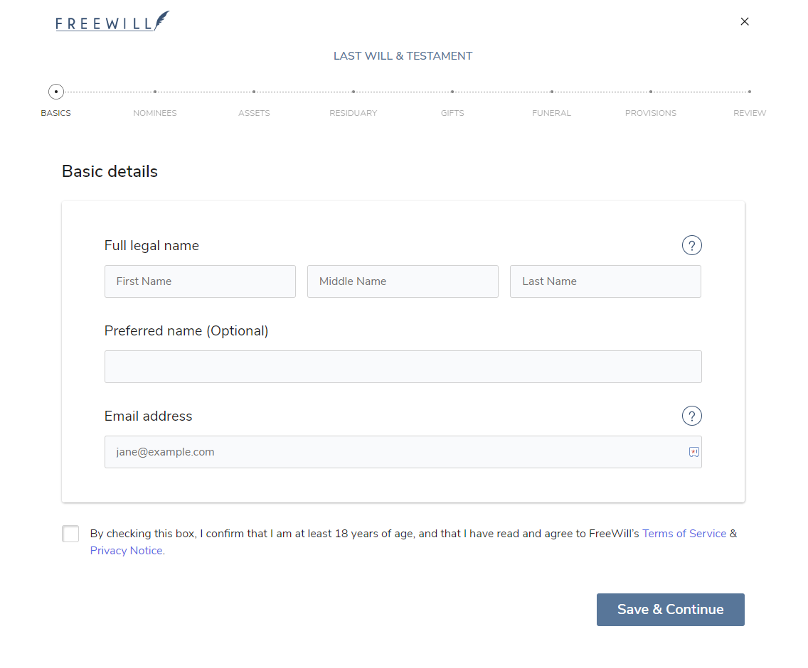 Creating a planned giving microsite | Blog | Resources | FreeWill
