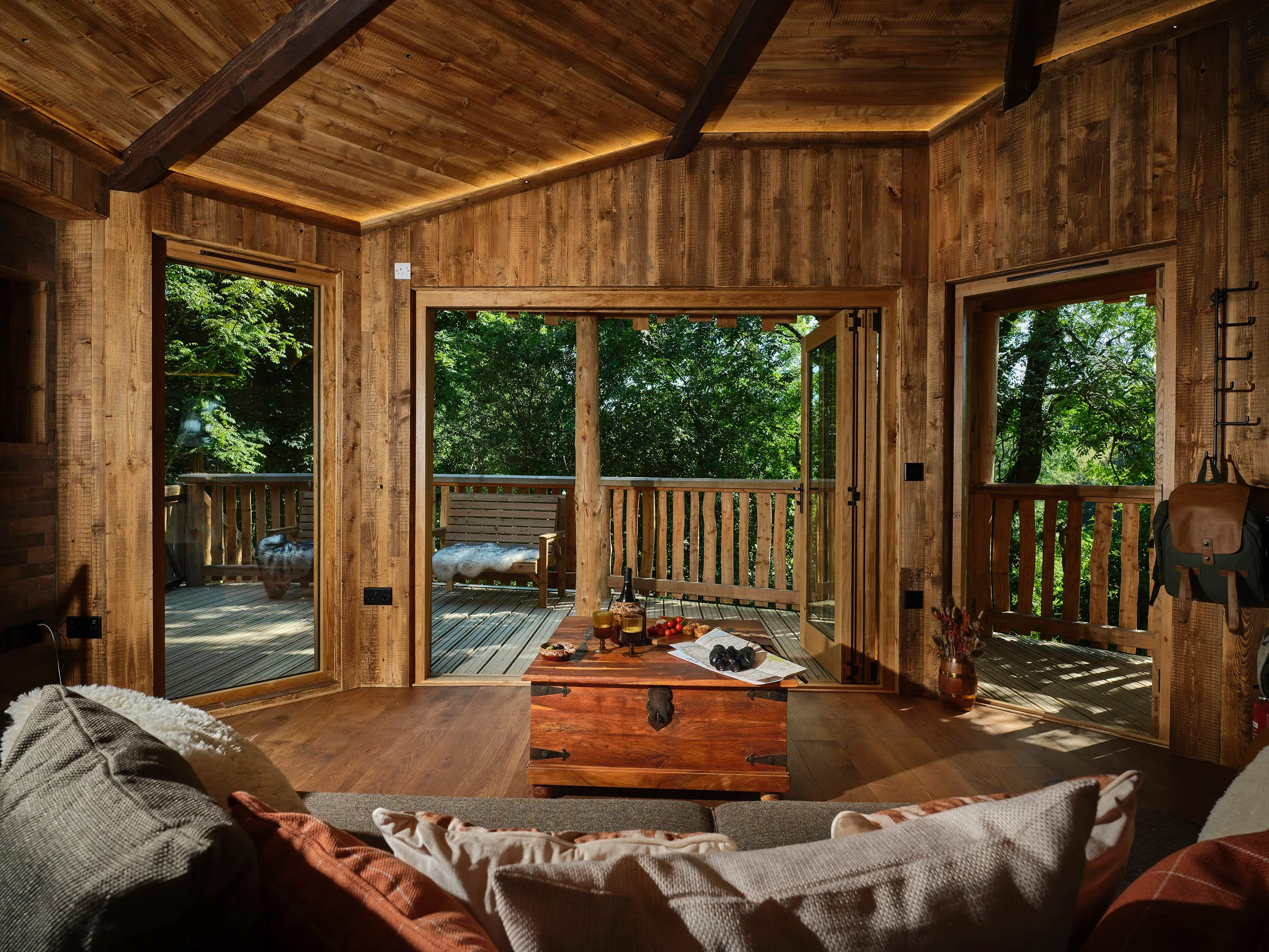 Book your luxury treehouse or cabin escape today