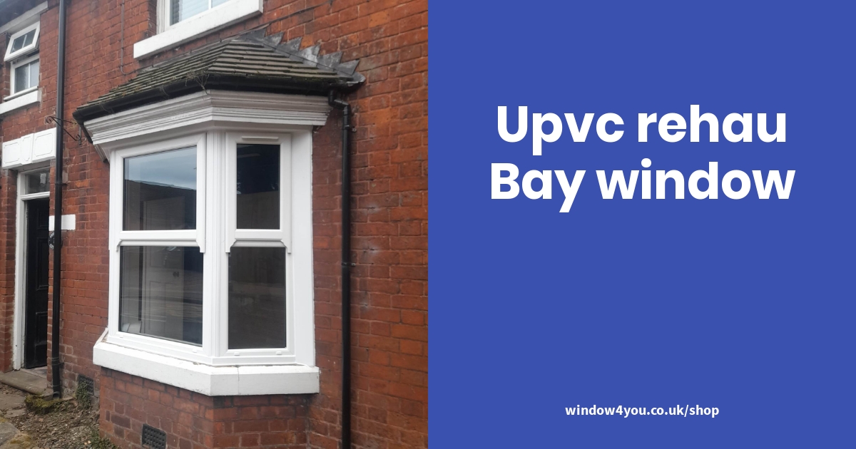 Upvc rehau Bay window