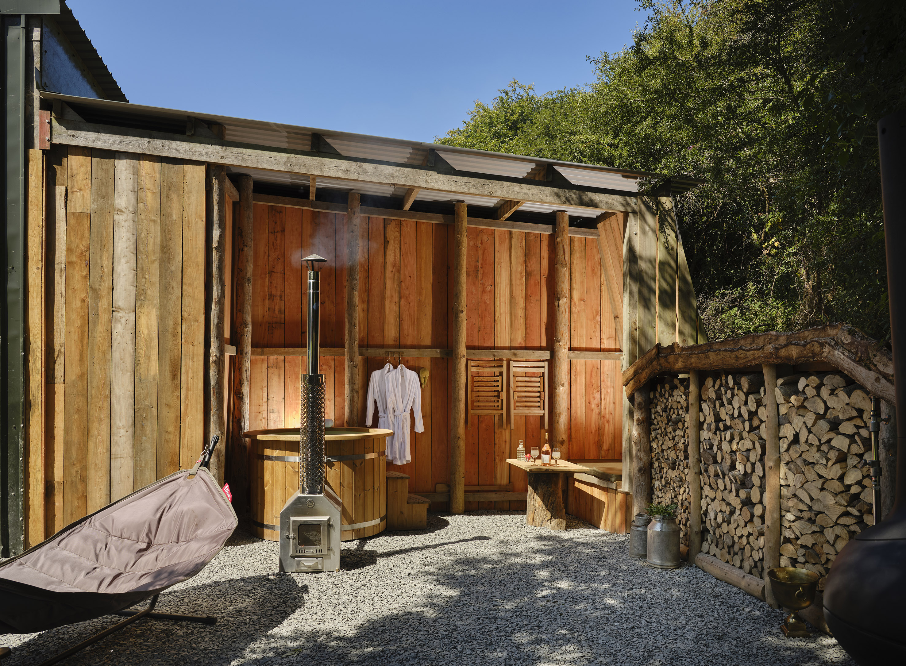 Stay in Nest Treehouse at Sleepy Owl Devon - perfect for couples and ...