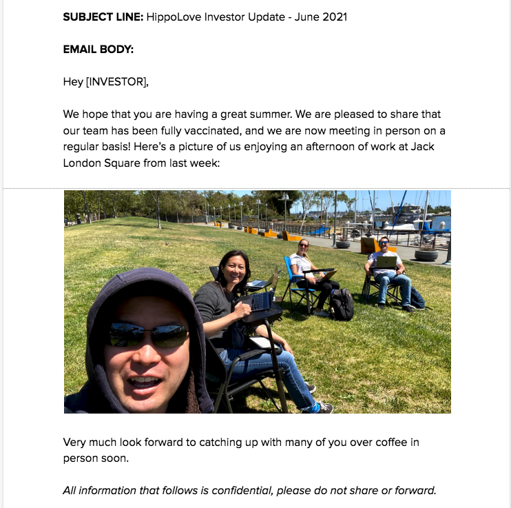 How to write a great investor newsletter | Hustle Fund