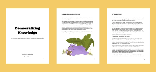 Get the Democratizing Knowledge e-book! It doesn’t suck! | Hustle Fund