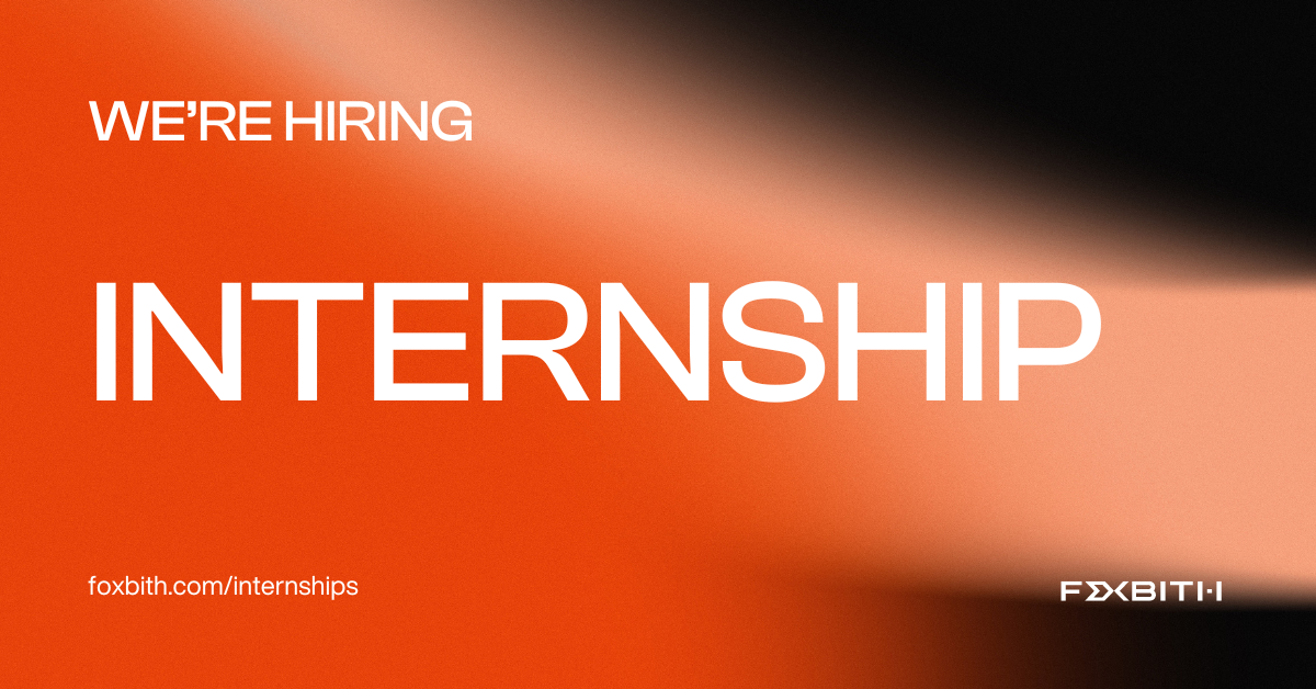 ฝึกงานเป็น Data Analyst - Foxbith