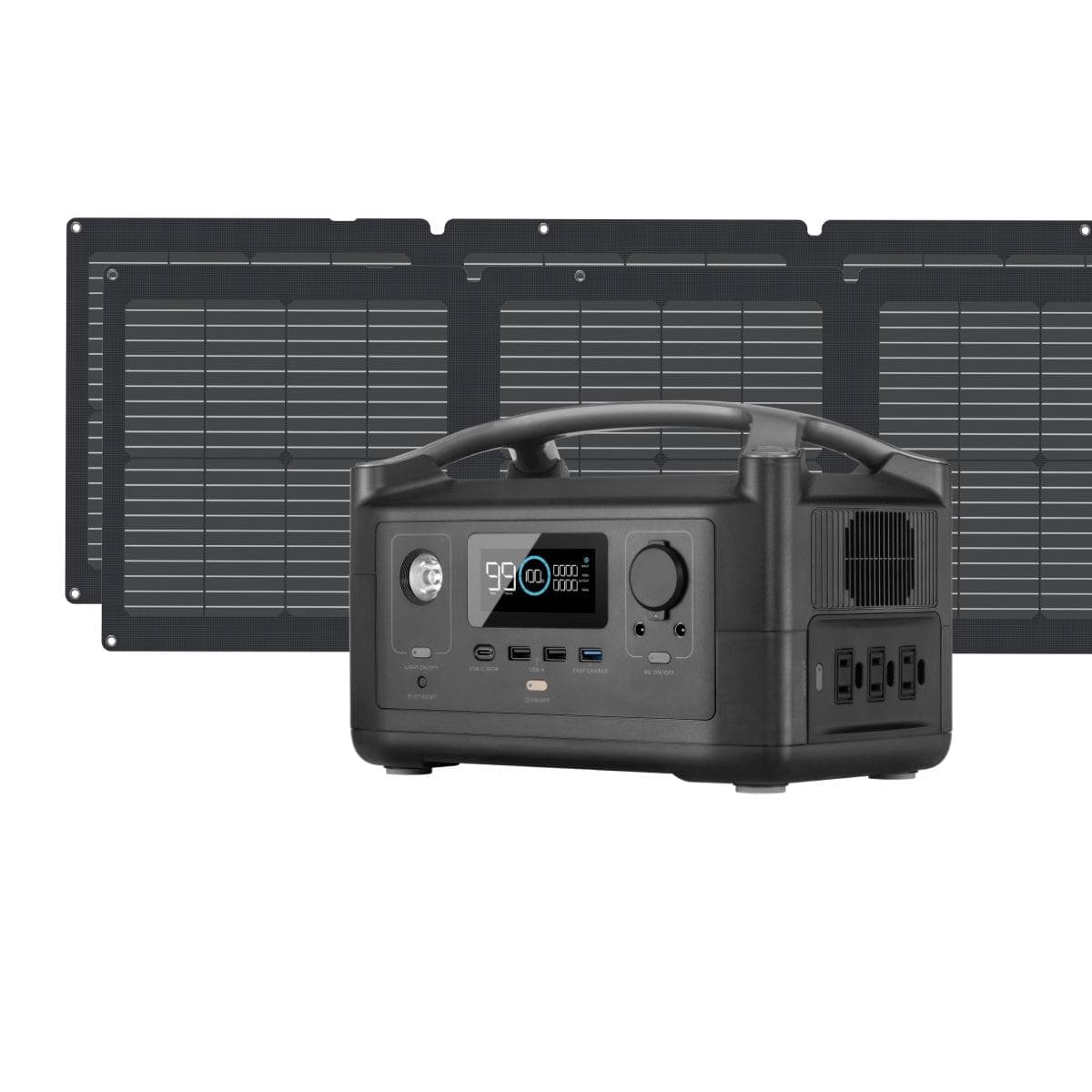 EcoFlow RIVER + 110W Portable Solar Panel | by EcoFlow